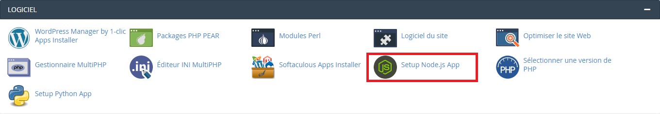 Comment déployer une application Node.js sur mon hébergement cPanel?